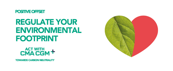 CNC | CMA CGM group expands environmental projects portfolio in its POSITIVE OFFSET offering